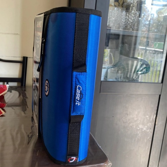 case.it | Other | Case It Zipper Binder W 5subject File Bluenew | Poshmark